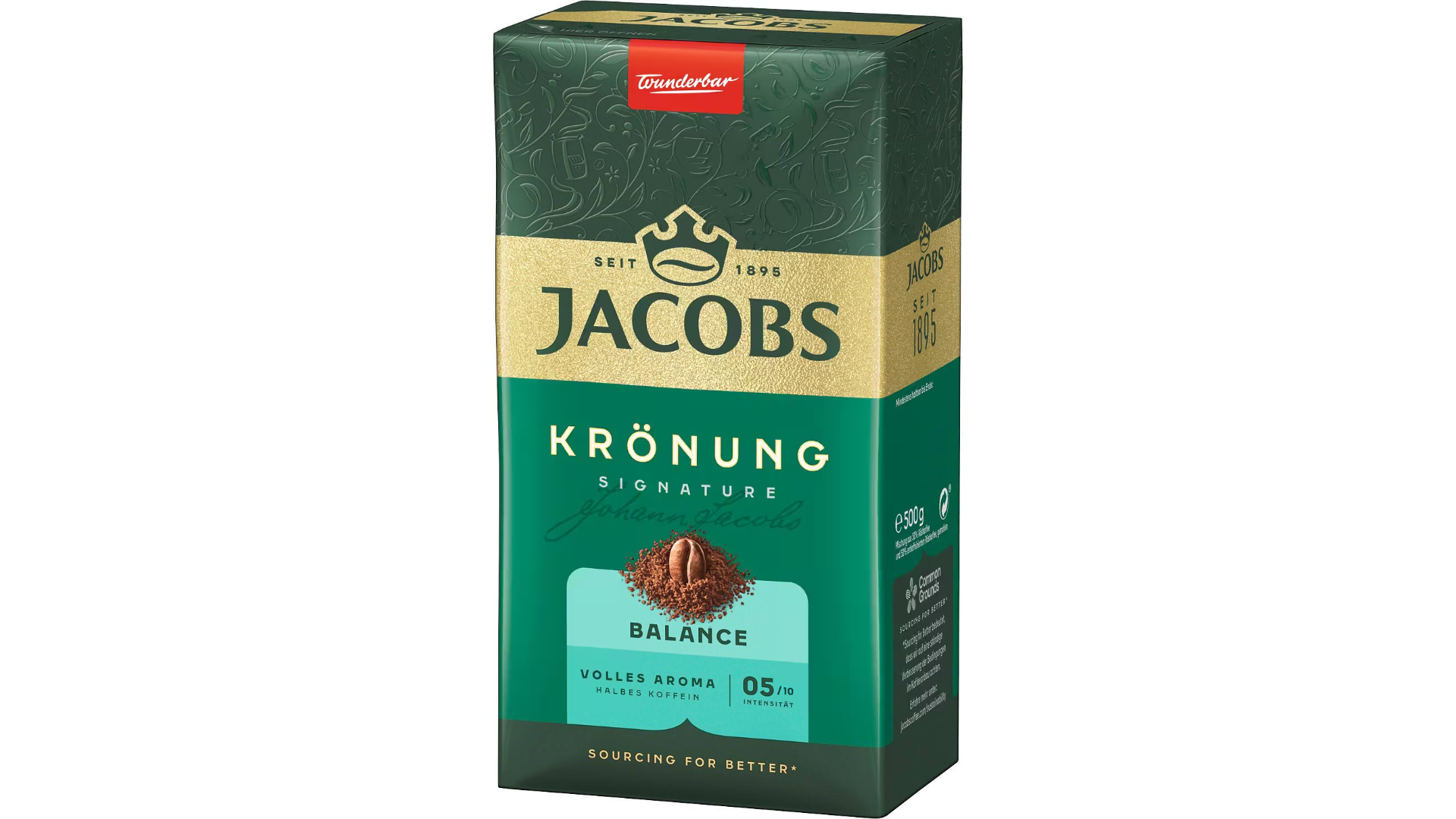 Jacobs Kronung Balance Cafea Macinata 500g - Nutrix
